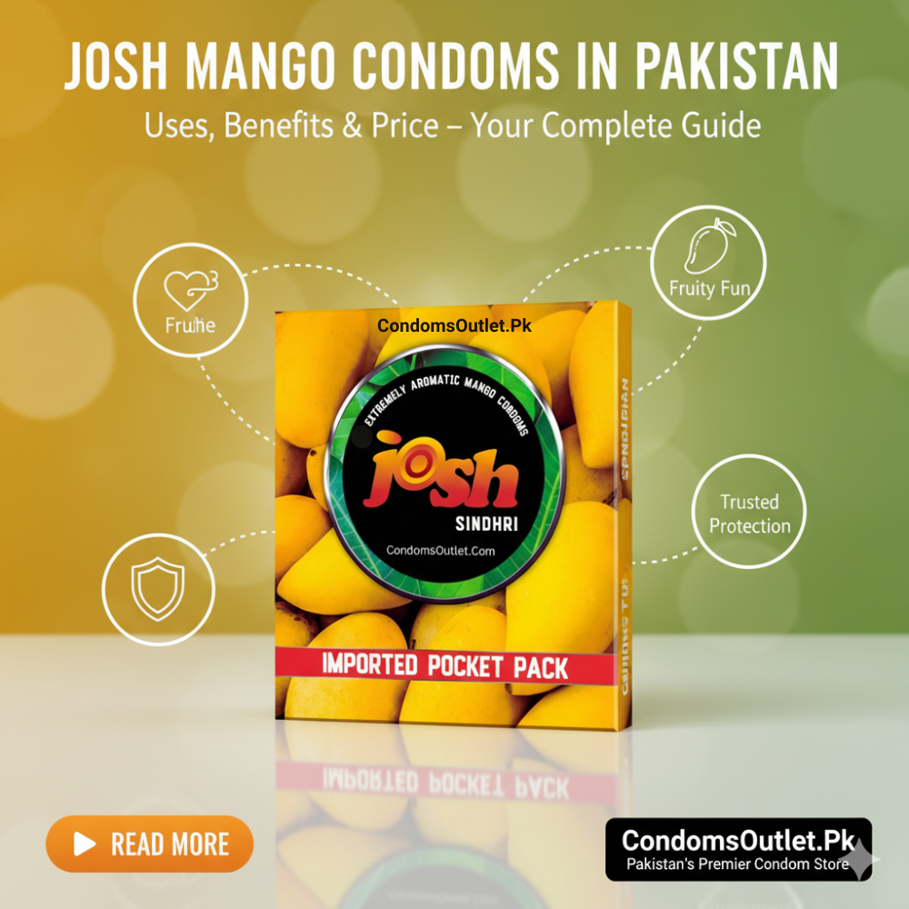 Josh Mango Condoms in Pakistan – Price, Uses & Benefits – CondomsOutlet.Pk
